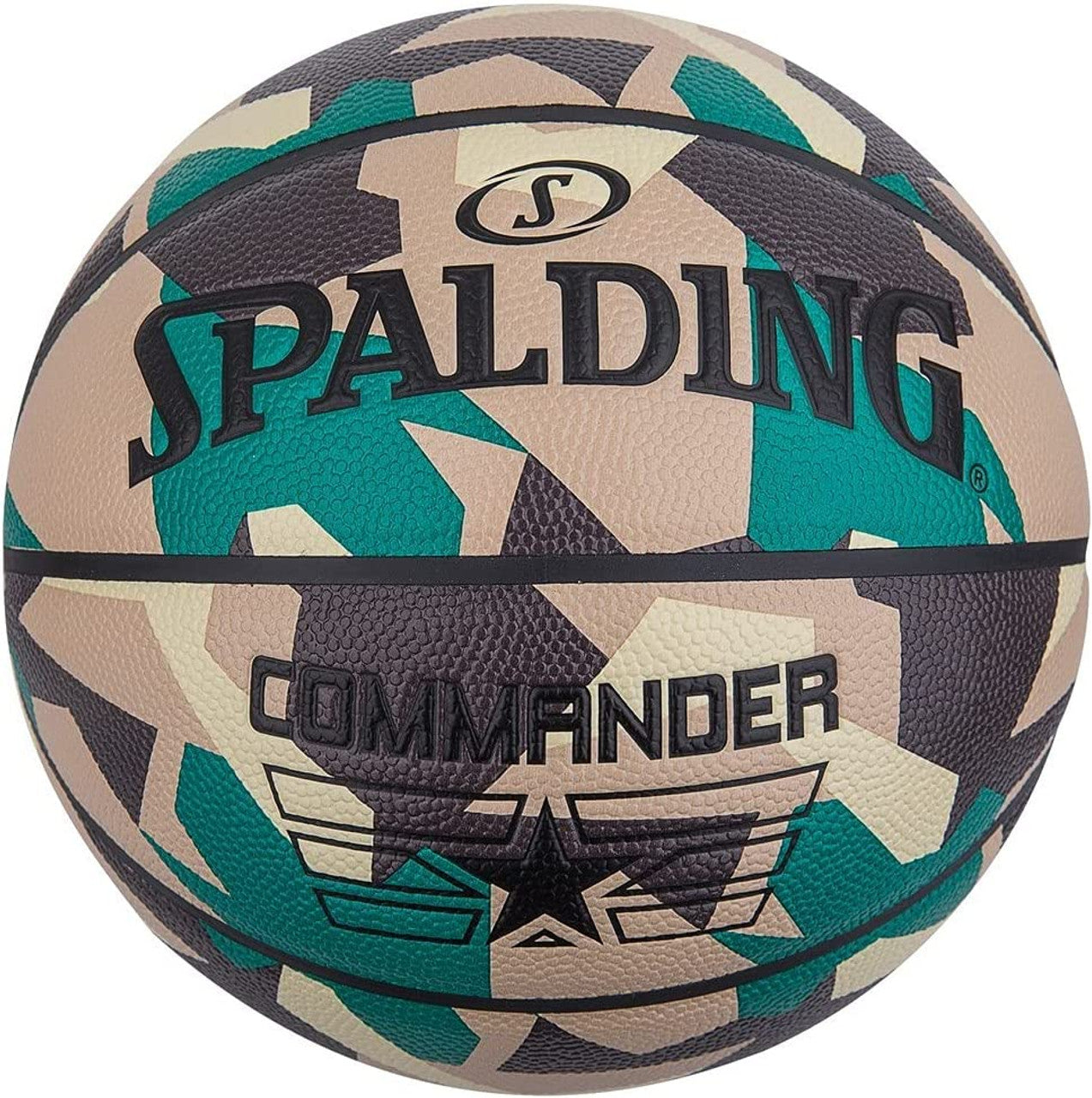 Buy Spalding Commander Poly Outdoor Basketball - Size 7 | SportsLeb ...